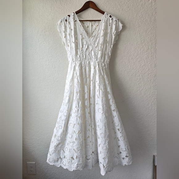 Anthropologie | Dresses | Hope For Flowers By Trace Reese Capsleeve ...